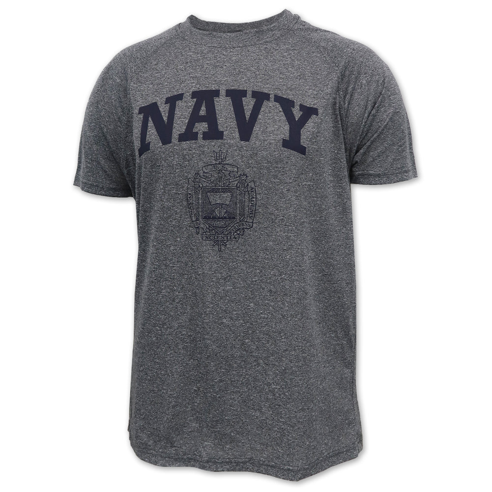 USNA Issue Performance T-Shirt (Heather) – Navy Gear