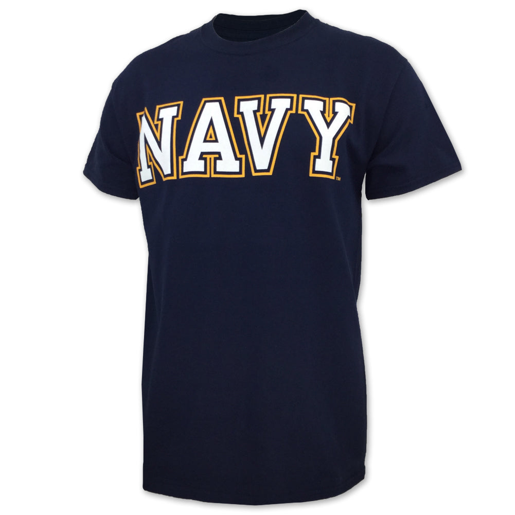 U.S. Navy T-Shirts: Navy Bold Core T-Shirt in Navy | Men's T-Shirts