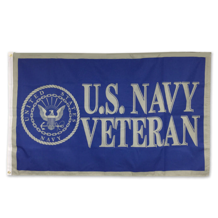 US Navy Veteran Flag (3'X5')